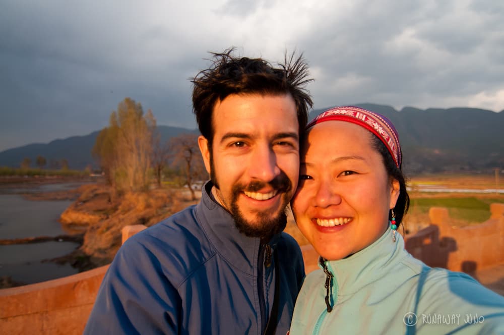 Long Distance Relationship of a Travelling Couple