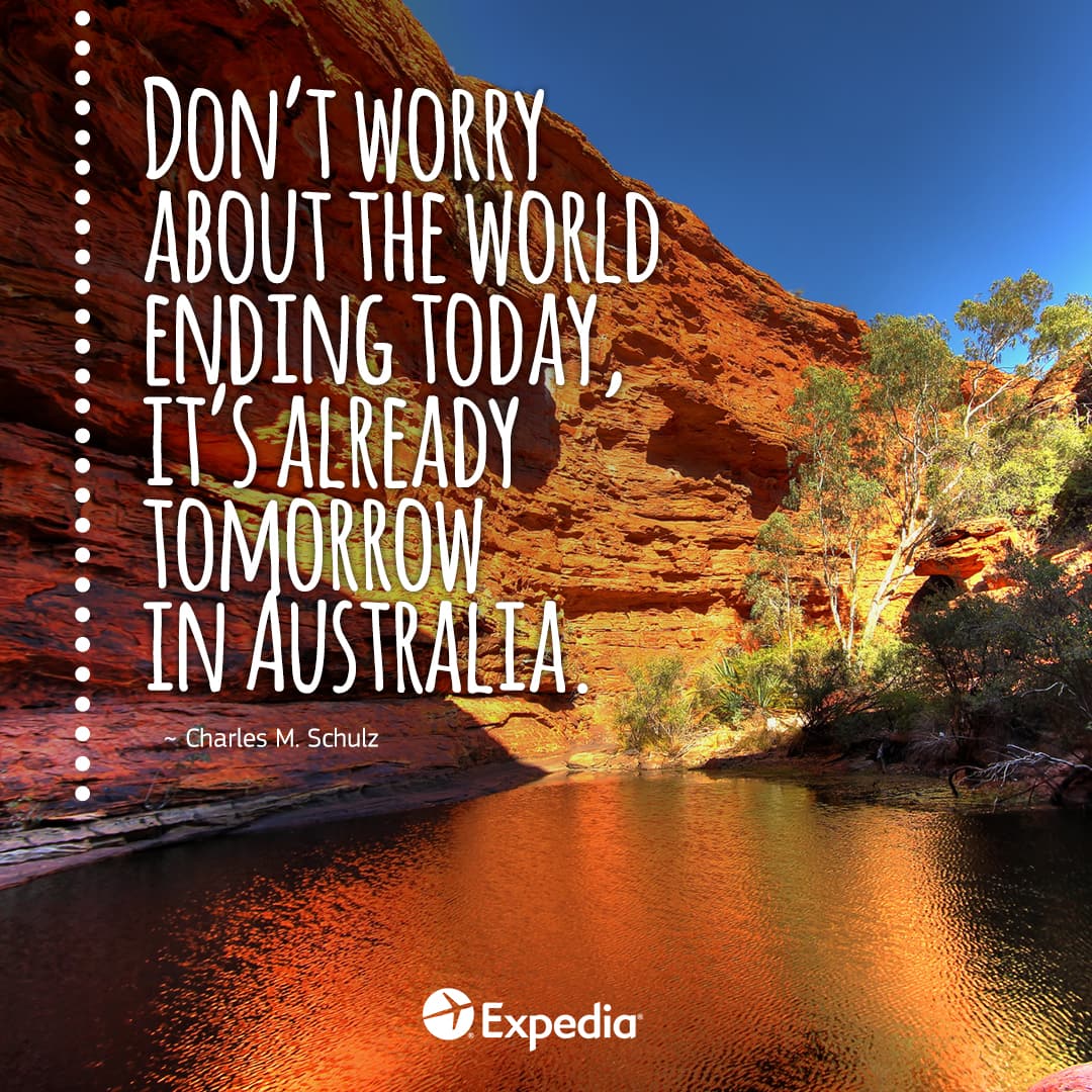 It's Already Tomorrow in Australia - Expedia SG Stories